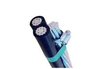 China BS Standard Aerial Bundled Cable 2+1 Cores XLPE (PE) insulated NFC ABC Cable 0.6/1 kV for sale