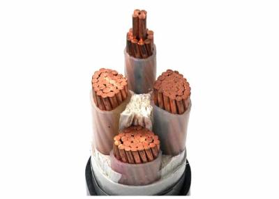 China 0.6 / 1KV Four Cores LSOH Fire Resistant Cable 240 SQ MM IEC Copper XLPE Low Smoke Zero Halogen Wire for sale
