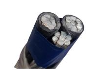 China Low Voltage Aluminum Aerial Bundled Cable AAC Triplex ICEA Standard for sale