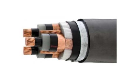 China Lightweight Armored High Voltage Cable 3 Core With Bare Earth Copper Conductor for sale