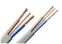 China BS6004-2000 Flat Twin & Earth Electrical Cable Wire Grey 2* 2.5 + 1.5SQMM for sale
