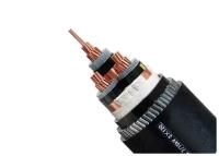 China Armoured Electrical Cable Power Plant Three Phase XLPE Insulation Steel Wire 3x300mm2 for sale