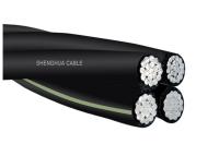 China 4 Core XLPE Insulated Aerial Bundled Cable For Overhead Distribution Lines for sale