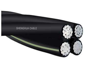 China 4 Core XLPE Insulated Aerial Bundled Cable For Overhead Distribution Lines for sale