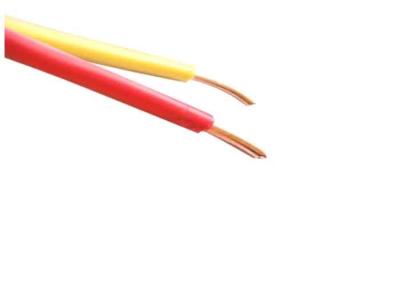 China Cable 2.5sqmm LV S/C CU PVC Yellow  / Green Electrical Wire Cable for sale