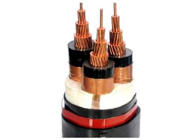 China 36KV 3 Core Annealed Copper Conductor Armoured Electrical Cable KEMA Certified for sale