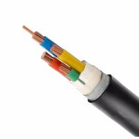 China Temperature XLPE Insulated Power Cable Copper Conductor 0.6/1kV 90.C Black PVC Jacket for sale