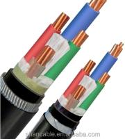 China IEC Standard Single Core Black Power Cable 0.6/1kV 2-5 Cores for sale