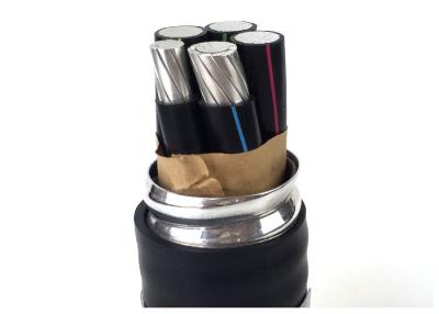 China Four Core 0.6 / 1KV Ind Screen Underground PVC Armoured Electrical Cable With Steel Tape for sale