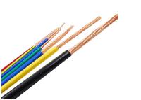 China Singlr Core Industrial Electrical Cable With Copper Conductor 450 / 750V Rated Voltage for sale