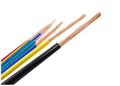China Singlr Core Industrial Electrical Cable With Copper Conductor 450 / 750V Rated Voltage for sale