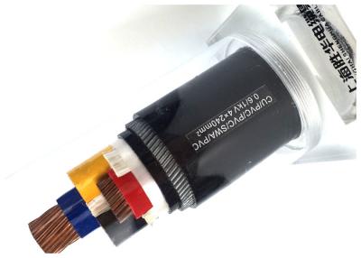 China 0.6/1kV PVC Insulated Cables with Steel Wire Armoured LV Electrical Cable for sale