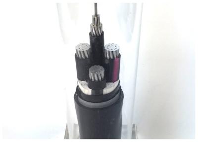 China 0.6/1kV Aluminum Conductor Four Core PVC Insulated Cables With Steel Tape Armoured for sale