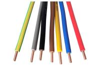 China H07V-U Solid / Stranded Copper Single - Core House Wiring Cable for sale