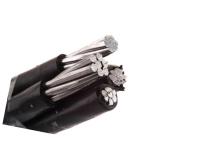 China Four Core Aerial Bundled Cable 0.6kV / 1kV for Overhead Power Lines for sale