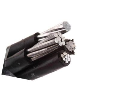 China Four Core Aerial Bundled Cable 0.6kV / 1kV for Overhead Power Lines for sale