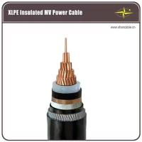 China Underground Galvanized Steel Wire Armoured XLPE Cable PVC Inner Covering YJV for sale