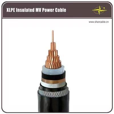 China Underground Galvanized Steel Wire Armoured XLPE Cable PVC Inner Covering YJV for sale