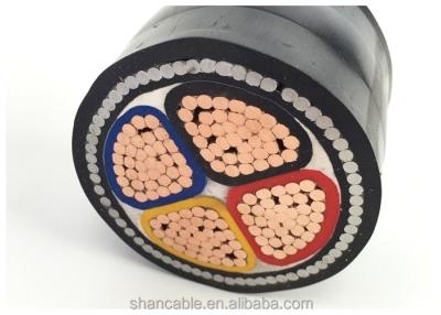 China 105°C Temperature Rating Black Cu/XLPE Insulation LSOH Sheath Power Cable Suitable For Demanding Power Environments for sale