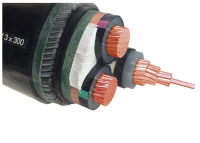 China Shenghua Cable Copper Conductor XLPE PVC Insulated Steel Wire Armoured Electrical Cable Black PVC Sheath LV Cable for sale
