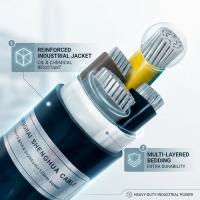 China Oil Resistant Chemical Resistant PVC Insulated Cable 450/750V 3 Core Industrial Use for sale