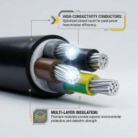 China Waterproof Moisture Resistant PVC Insulated Cable 0.6/1kV 2 Core 2x4mm2 Outdoor Wet Area for sale