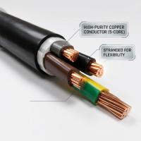 China BS 7889 VDE NF C Standard PVC Insulated Cable 0.6/1kV 5 Core 5x16mm2 Export for sale