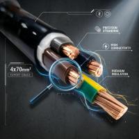 China Factory Direct PVC Insulated Power Cable 0.6/1kV 4x70mm2 Copper Export Grade for sale