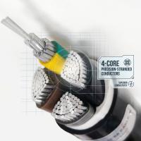 China Waterproof Moisture Resistant PVC Insulated Cable 0.6/1kV 2 Core 2x4mm2 Outdoor Wet Area for sale
