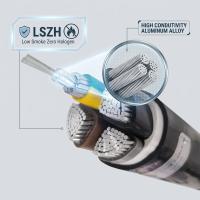 China LSZH Low Smoke Zero Halogen PVC Insulated Cable 0.6/1kV 4 Core 4x50mm2 Fire Safe for sale