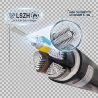China VGV 3x4mm2 UV Resistant PVC Insulated Cable Outdoor Overhead 0.6/1kV IEC60502 Copper for sale