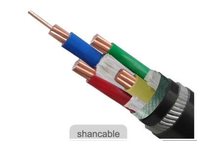 China ISO Approved PVC Insulated Cables Four Core Aluminum Conductor For Power Distribution Lines for sale