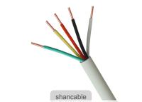 China Multicore PVC Insulation Electrical Cable Wire White Jacket Color For Electric Power for sale