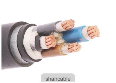 China 4 Core Armoured Power Cable / Industrial Armoured Cable Wiring XLPE for sale