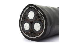China Steel Wire Medium Voltage Armoured Electrical Cable CU/XLPE/CTS/STA/PVC 6.35/11KV for sale