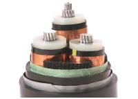 China Steel Tape Medium Voltage Armoured Electrical Cable CU/XLPE/CTS/STA/PVC 6.35/11KV for sale