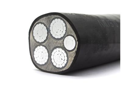 China Four And Five Core PVC Insulation Power Cable / Aluminum Conductor PVC Electrical Cable for sale