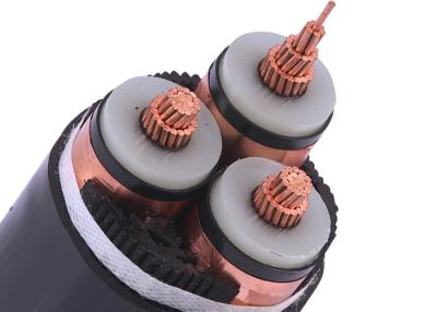 China 3 Core 12.7/22KV 3x185SQMM  Unarmored Underground PVC XLPE Cable for sale