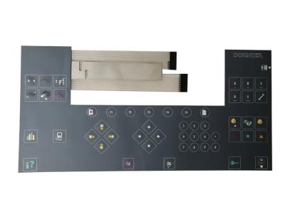 China Donier Membrane Switch Panel AT2 System Operation Panel Membrane Overlay for sale