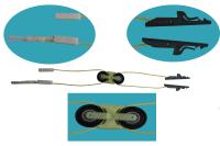 China Black M2 Pulley Jacquard Machine Parts for sale