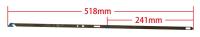 China Blue Bottom 518mm Wiele Carpet Machine Steel Hook for sale