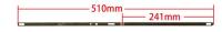 China 510mm Wiele Carpet Weaving Machinery Steel Hook for sale