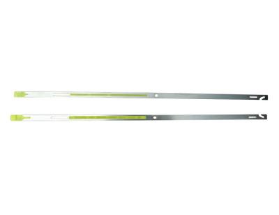 China Yellow 310mm Loom Steel Hook Label Machine Parts for sale