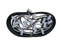 China 17 Heads Connecting Cable Jacquard Weaving Loom Spare Parts for sale