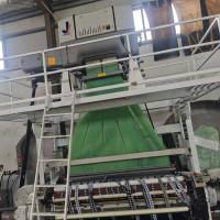 China Green 1900mm refurbished woven rapier loom with original jacquard head for sale
