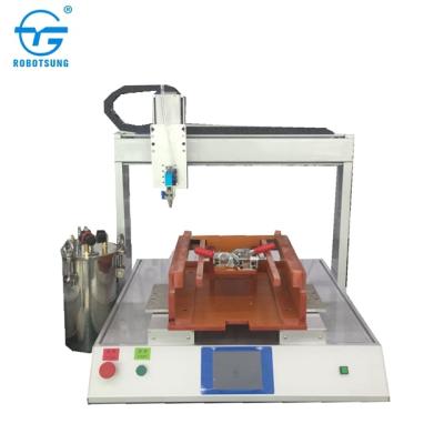 China Robotsung YS-D331E Automatic Spray Glue Machine Liquid Adhesive Sprayer PCB Conformal Coating Machine with Wood Case Packaging for sale