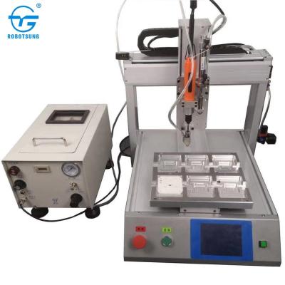 China Robotsung New Desktop Automatic Pneumatic Screw Feeder & Locking Machine Steel Construction 1 Year Warranty Guangdong Origin for sale