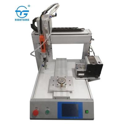 China Promotion Automatic Screwdriver Robot Desktop Locking Screw Machine Automatic Screw Tightening Machine for sale