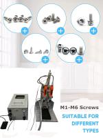 China Factory Hot Sale 1 Head Z Axis Moving Pneumatic Automatic M1-M6 Auto Screwdriver Machine/auto Screw Feeder for sale