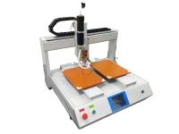 China Pu Gluing Machine Sponge Hot Melt Paper Sheet Epe Foam Sheet Corrugated Cardboard Box  Double Piece Shoe Strep Gluing Machine for sale